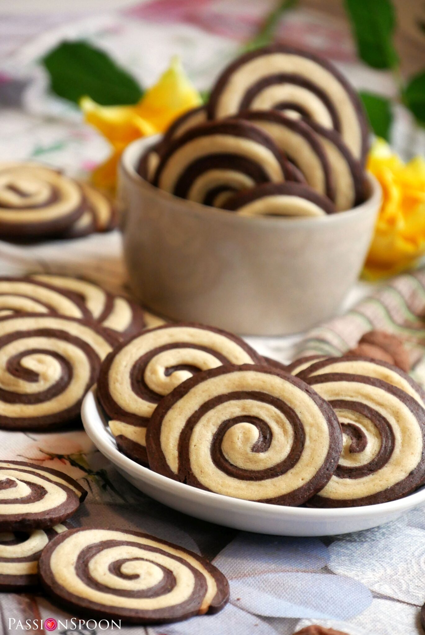 Classic pinwheel cookies - PassionSpoon recipes