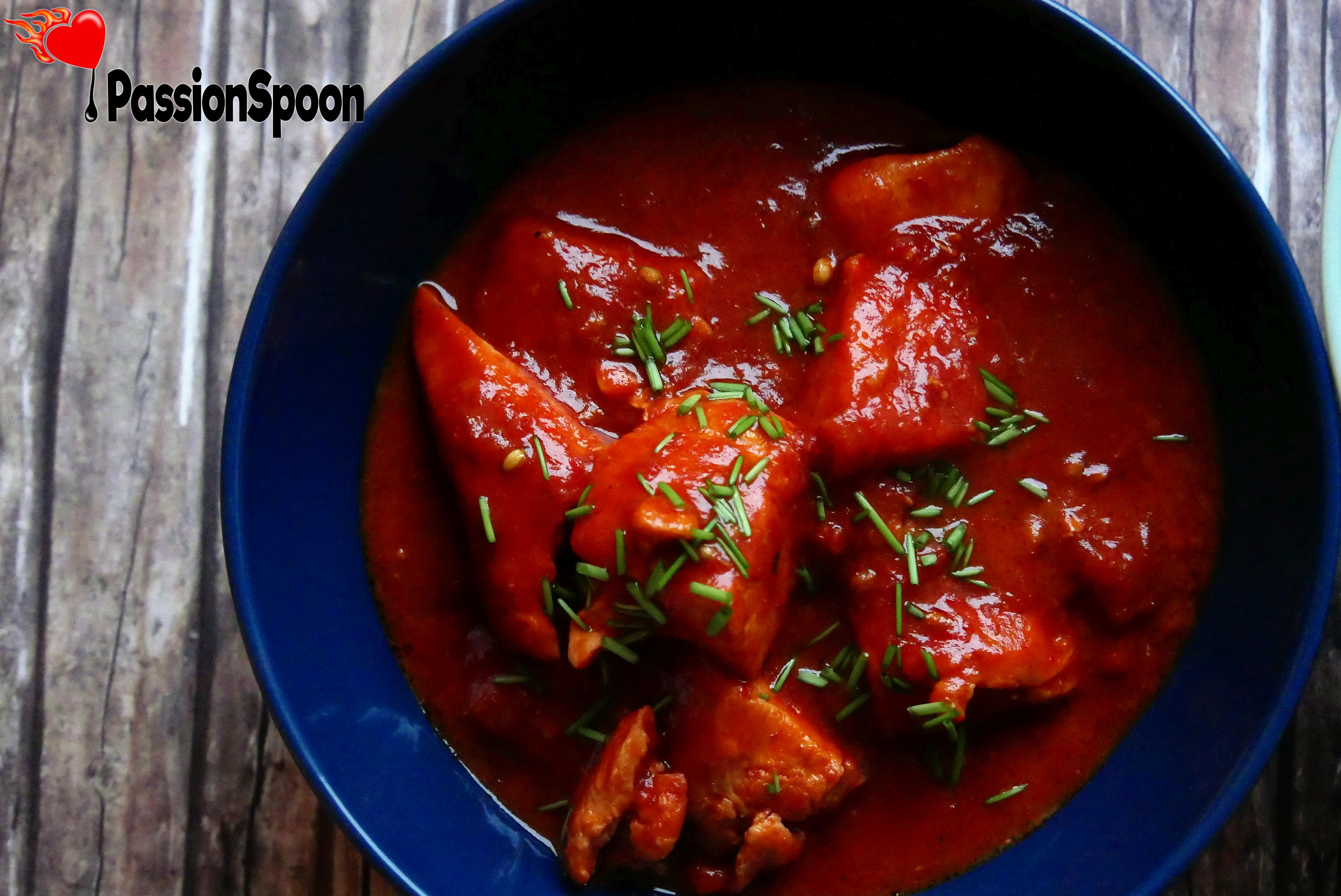 Delicious seven spice chicken; - PassionSpoon