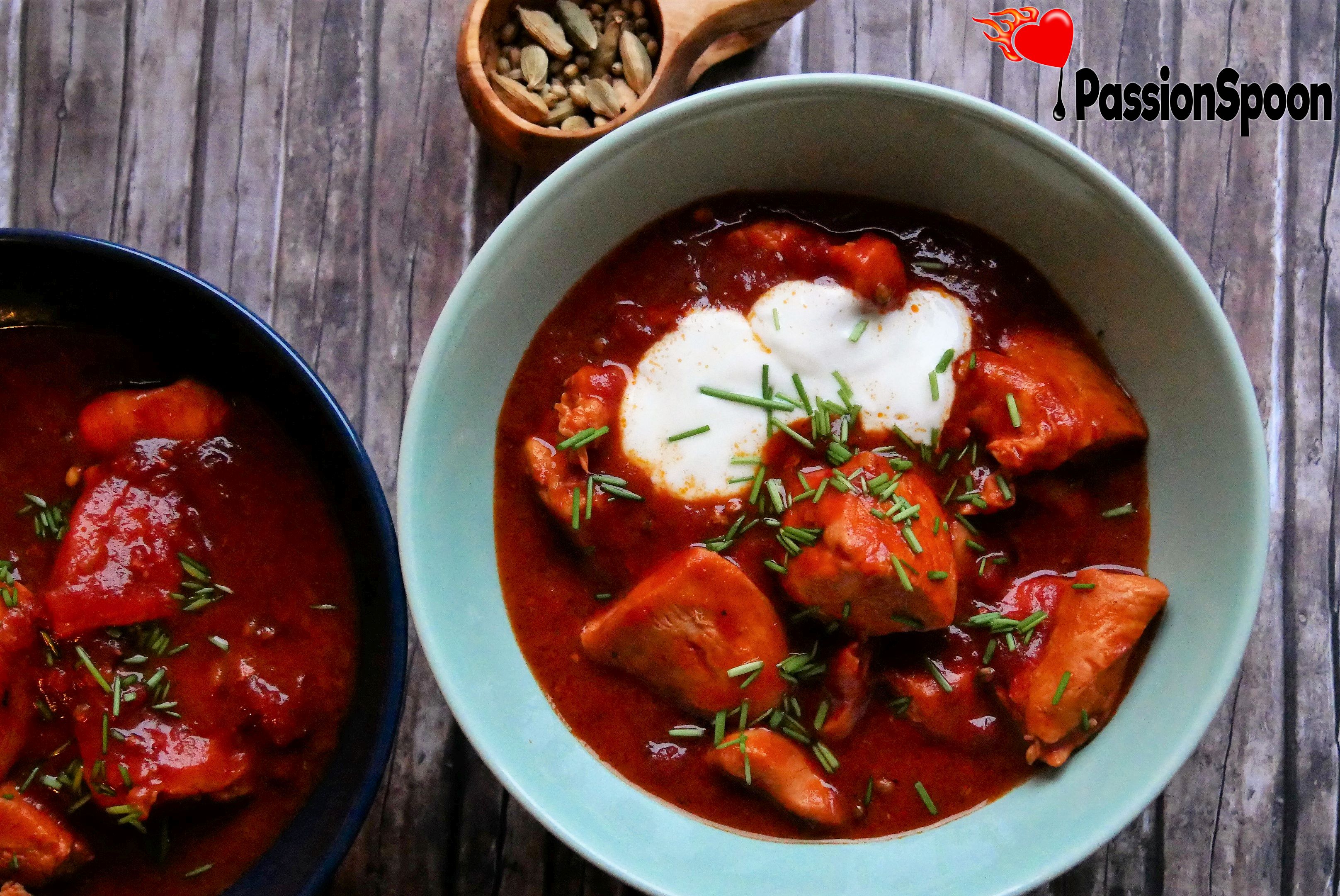 Delicious seven spice chicken; - PassionSpoon