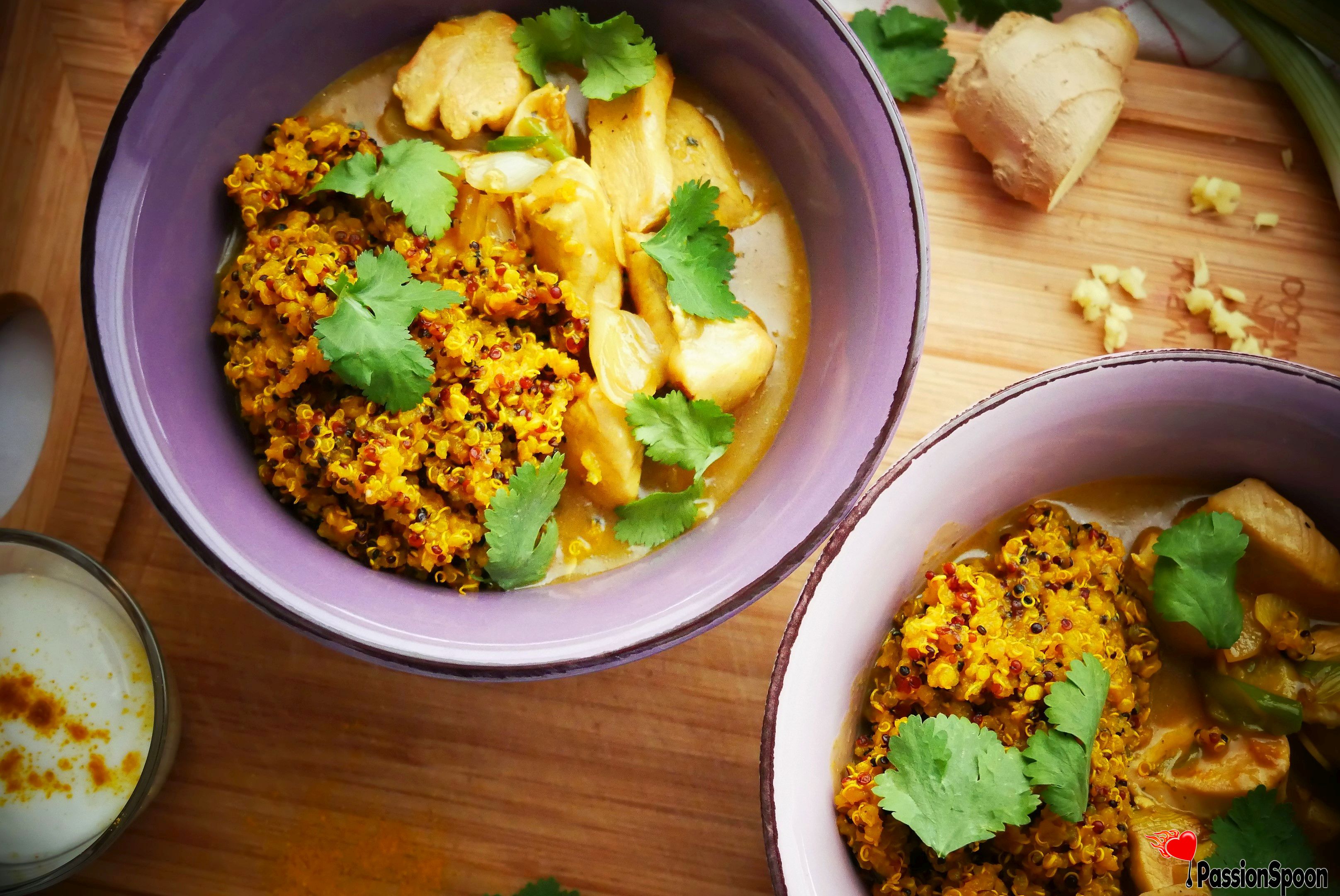 Cape chicken curry; South African dish - PassionSpoon recipes